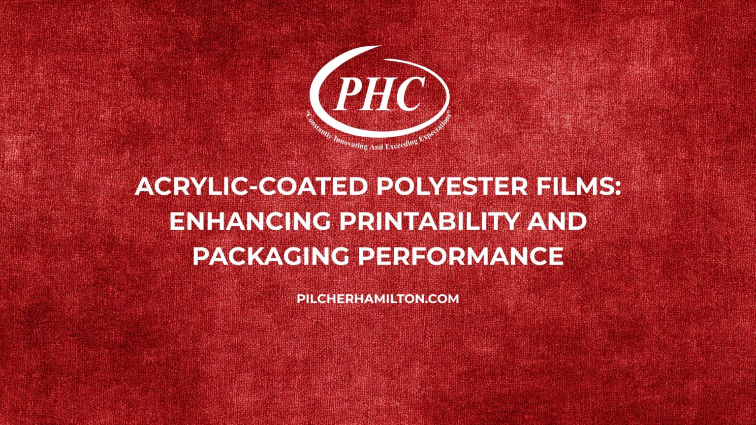 Acrylic-Coated Polyester Films for Printing & Packaging